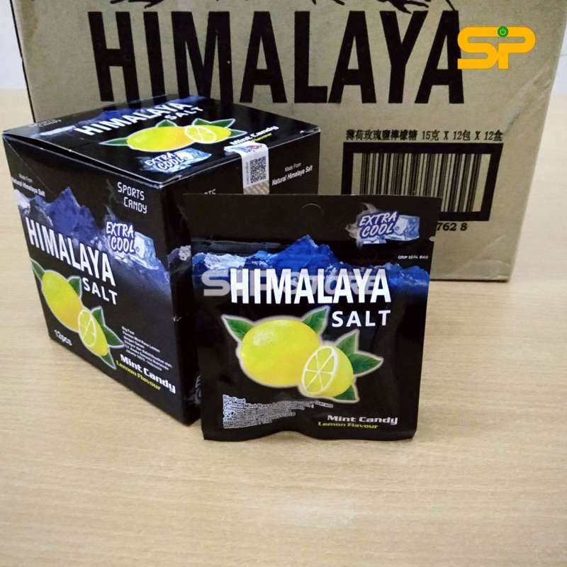 Jual Himalaya Salt Candy (1 Box Isi 12 Pcs) / Lemon Mint / Permen ...