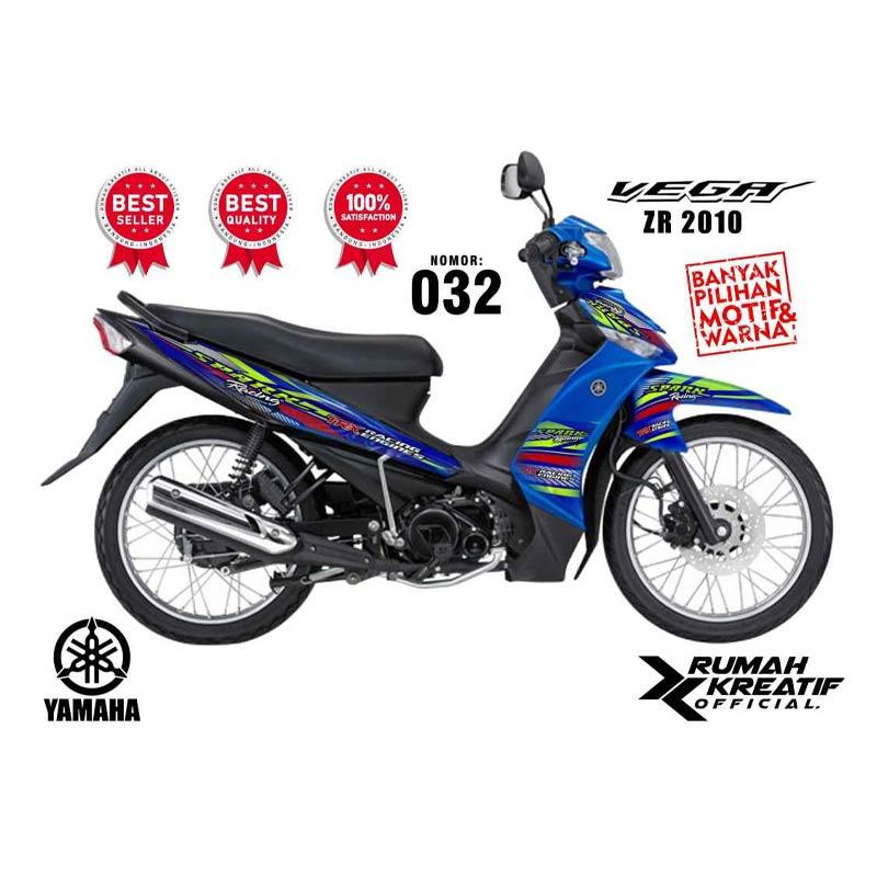 Jual Yamaha Vega Zr 2011- Semi Fullbody Series Striping Stiker Decal ...