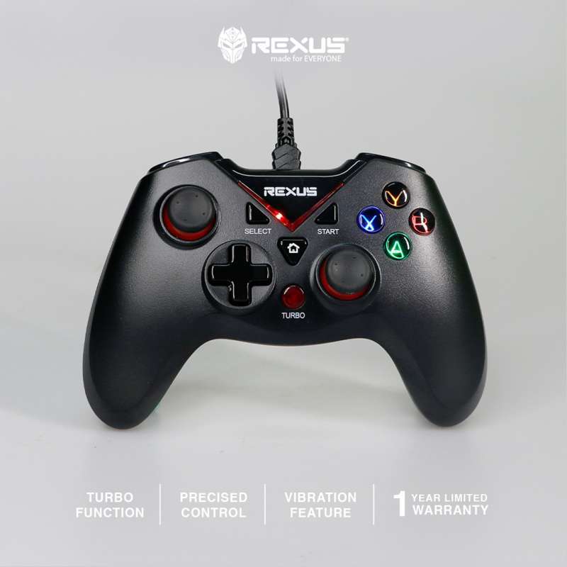 Jual Rexus Pro Gaming Gamepad GX2 With Holder di Seller Rexus Official ...