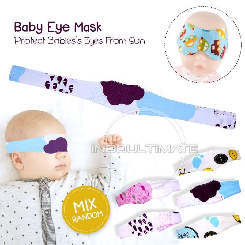 Promo Penutup Mata Bayi Penutup Mata Jemur Bayi Sunny Baby Eye Mask ...