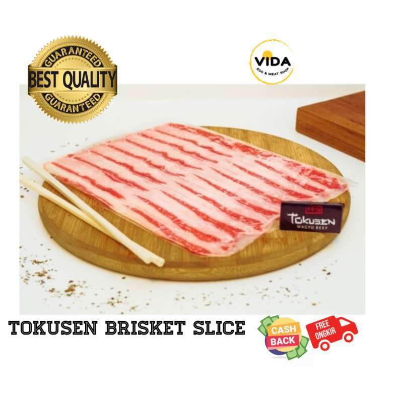 Jual Tokusen Wagyu Brisket Slice ( 265-280 Gram) - 23 Di Seller Vida ...