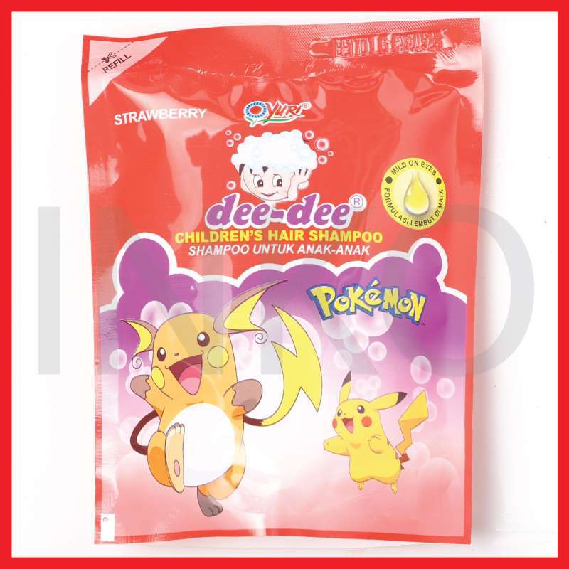 Jual DEE DEE CHILDREN HAIR SHAMPOO UNTUK ANAK STRAWBERRY POUCH 200ML di ...