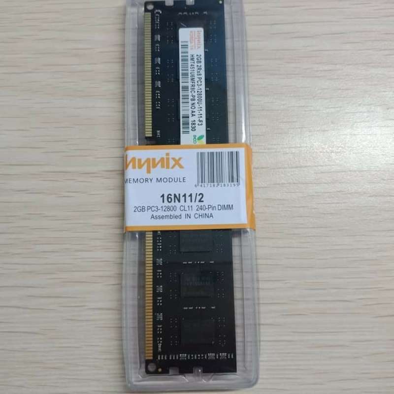 Jual RAM Computer Hynix DDR3 2GB PC 12800 Longdim di Seller Galaxy R9 ...
