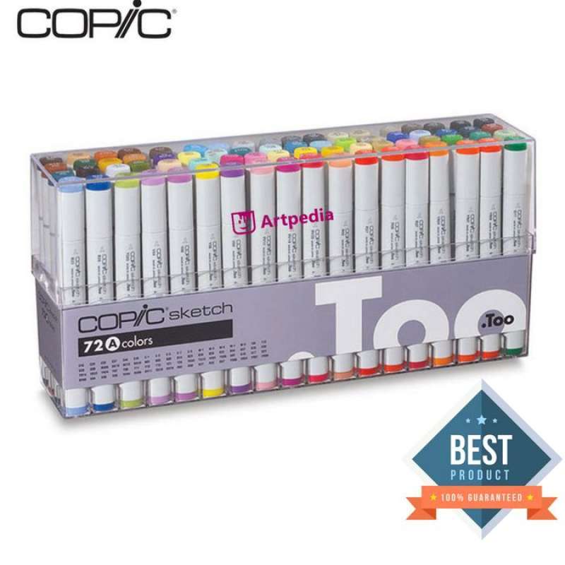 Jual COPIC SKETCH MARKER SET 72 A - Spidol Set Copic 72 Warna di Seller Artpedia Shop ...