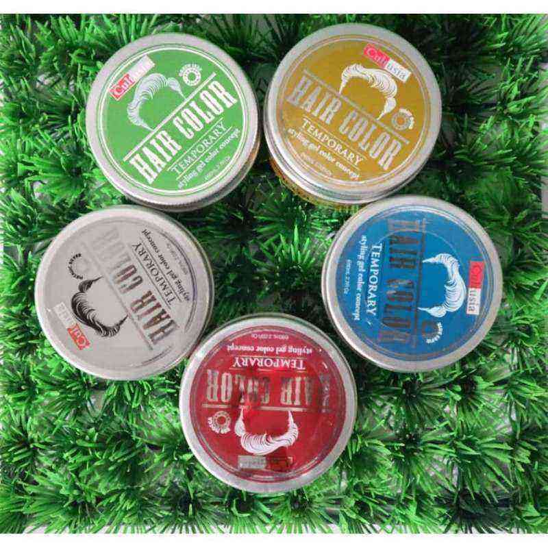 Jual Cultusia Pomade Warna 80ml (Hair Color Wax Temporary) Blue Safir ...