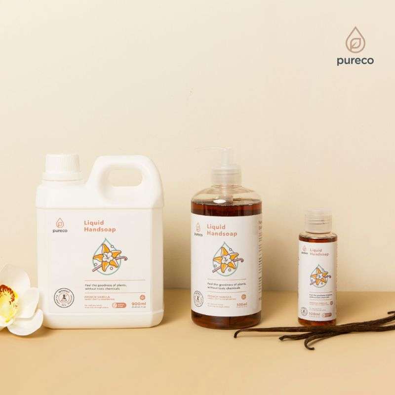 Promo Pureco Handsoap Refill Size [900 Ml] Sabun Cuci Tangan Diskon 5% ...