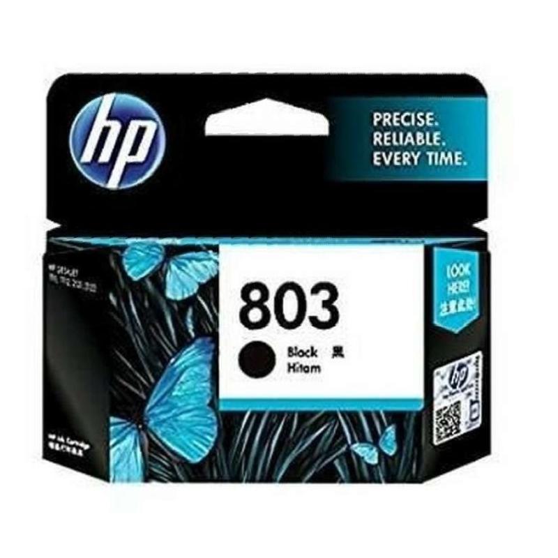 Promo TINTA PRINTER HP 803 BLACK ORIGINAL(economy) Diskon 19% di Seller ...