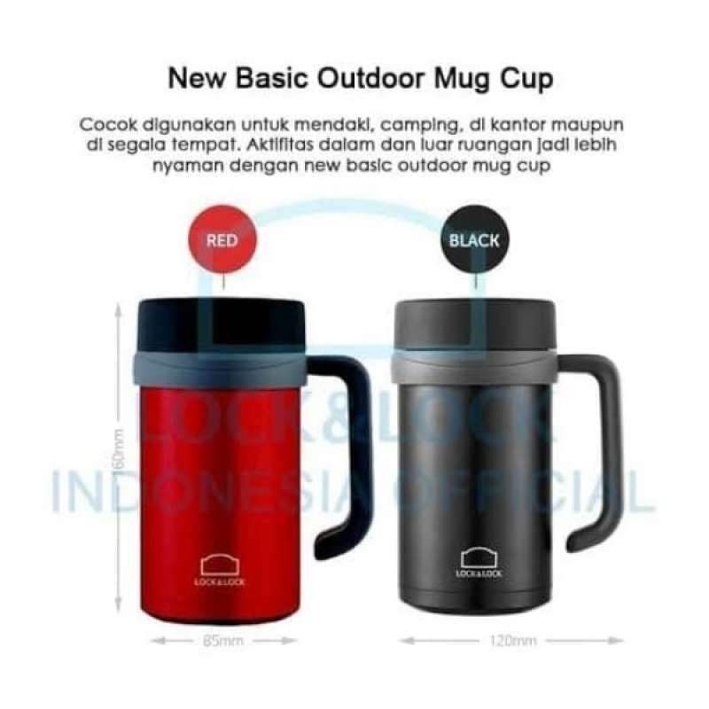 Promo lock n lock hot n cool mug 500 ml tumbler thermos lock&lock ...