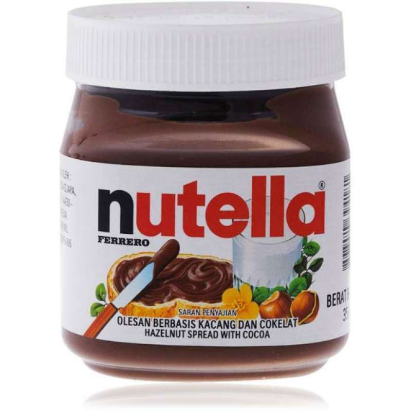 Jual NUTELLA HAZELNUT SPREAD 350g/FREE BOX KECIL/MILKMART di Seller ...