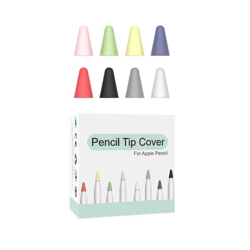 Promo 8x Touchscreen Pen Nib Tip Case Cap for Apple Pencil 1st / 2nd ...