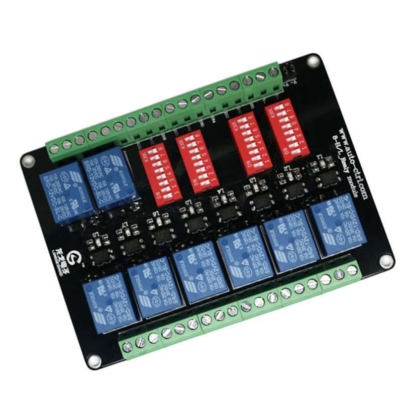 Jual 8 Channel Relay Board Module 10a Controller Driver Board Pnp For ...