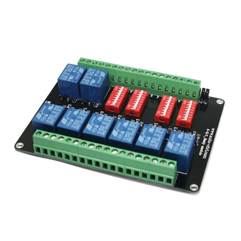 Jual 8 Channel Relay Board Module 10a Controller Driver Board Pnp For ...