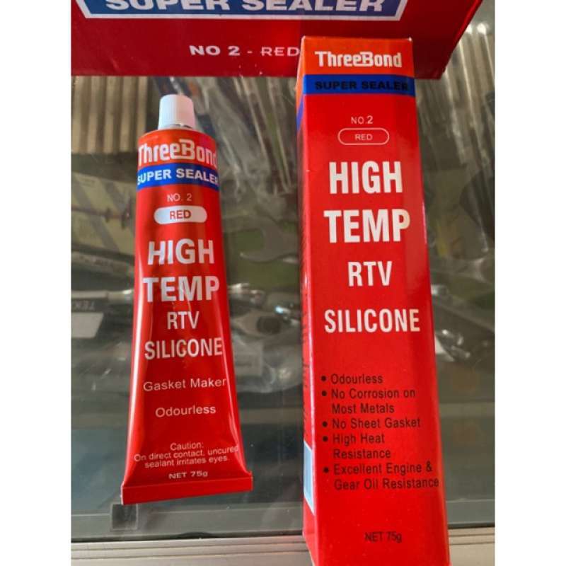 Promo Threebond Super Sealer No.2 75 Gram Red Lem Gasket Threebond Red ...