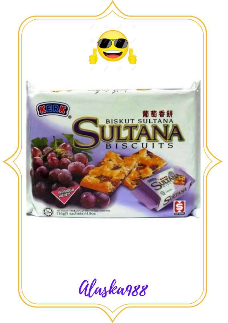 Jual BISKUIT SULTANA KREK BISKUIT ANGGUR di Seller Alaska988 ...