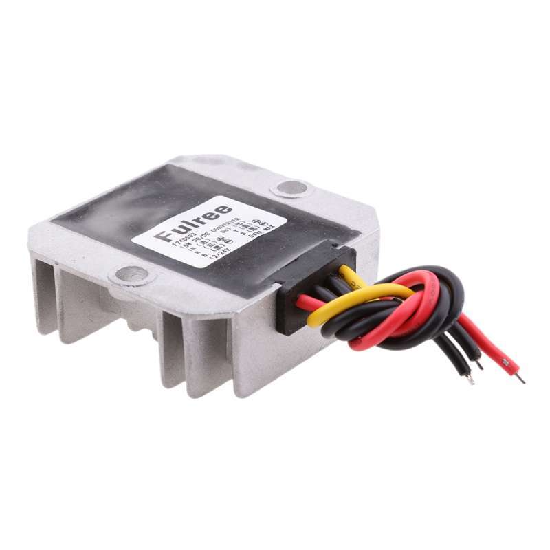 Promo DC-DC 12V/24V to 5V 3A Buck Converter / Power Supply Waterproof ...