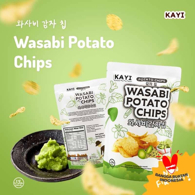 Jual Korean Wasabi Chips - Kayi Chips di Seller Kayi food indonesia ...
