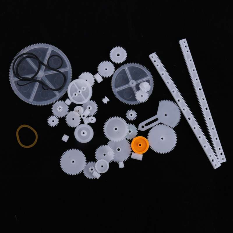 Promo 34 Type Plastic Gear Package Worm Gear Robot Toy DIY Parts Diskon ...