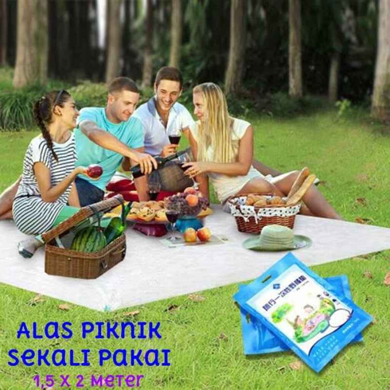 Jual Alas Piknik Kemping Disposable Travel Mat Picnic Camping Tikar ...