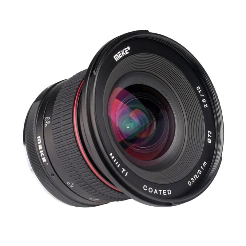 Jual Meike 12 mm APS-C F2.8 Ultra Wide Lensa for Sony Mirrorless di ...
