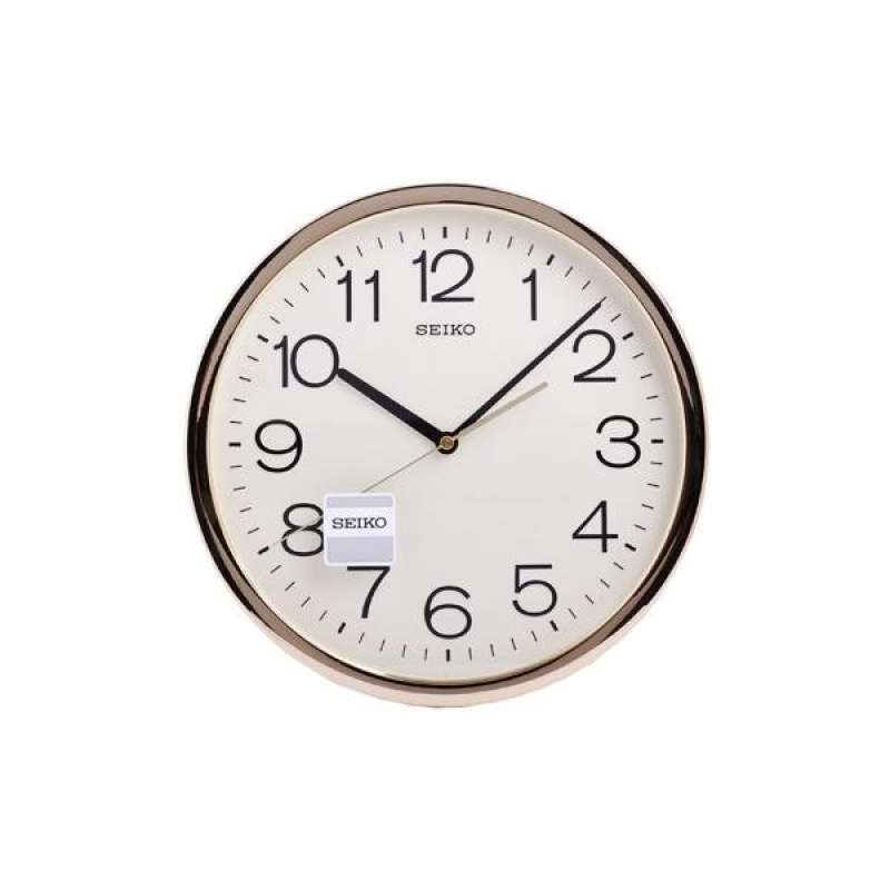 Jual (seiko)[seiko] Golden Light Sensing Frame Clock Wall Clock ...