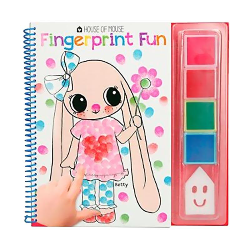 Jual Top Model TM 8918 House of Mouse Fingerprint Fun Buku Edukasi di ...