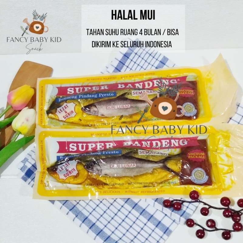 Jual SUPER BANDENG PRESTO DURI LUNAK KHAS SEMARANG 250 gram / HALAL MUI ...