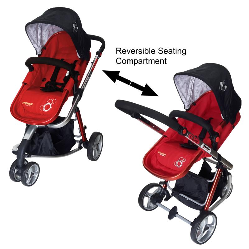 Jual Chloe Baby 5003 Modular Baby Stroller - Red Di Seller Pd Asia Baru ...