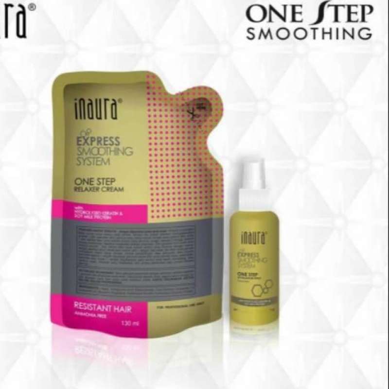 Jual Inaura Resistent Hair One Step Smoothing 130 gr + Neutralizer pH ...