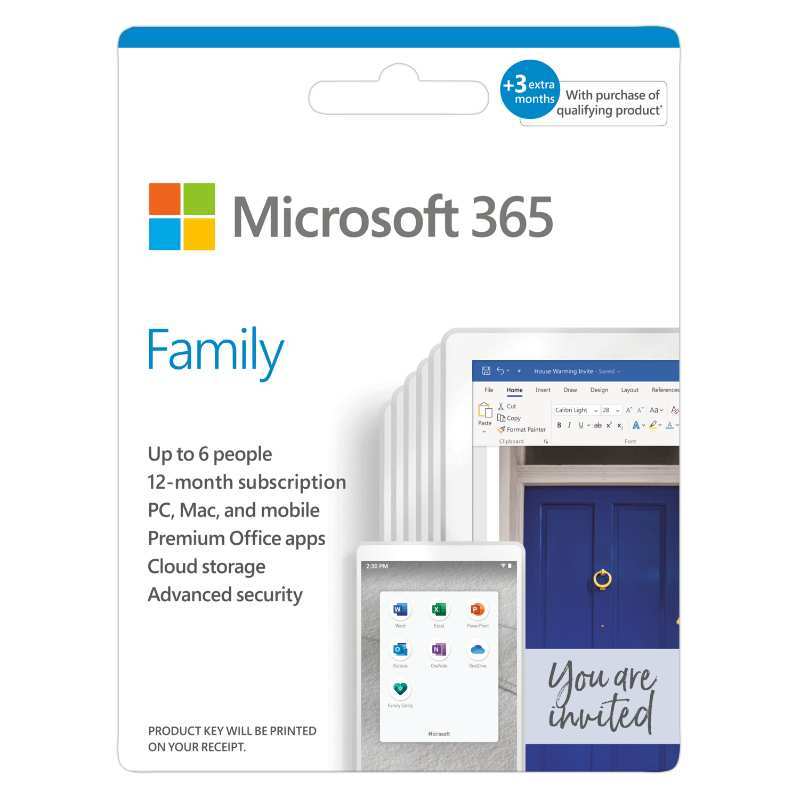 Jual Microsoft Office 365 Family Posa Card Software Di Seller Blibli ...