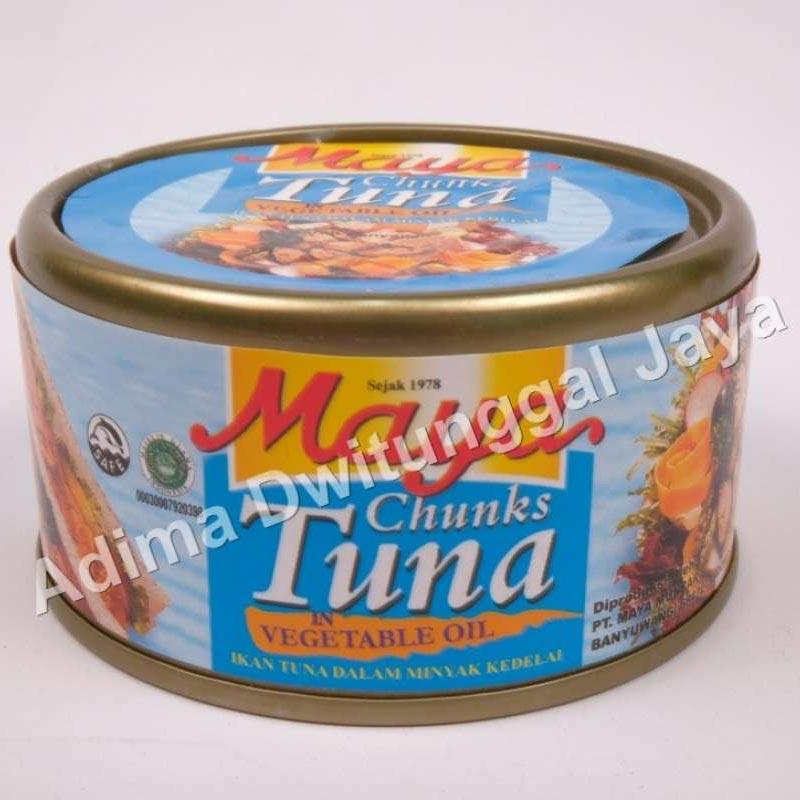 Jual Tuna Maya Chunk Vegetable / Maya Tuna in Vegetable Oil 185 gr di ...