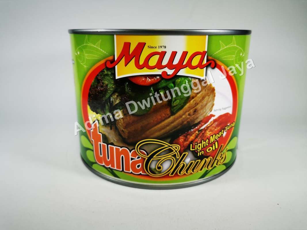 Jual Tuna Chunk in Oil Maya 1,8 kg / Ikan Tuna Kaleng di Seller Adima ...