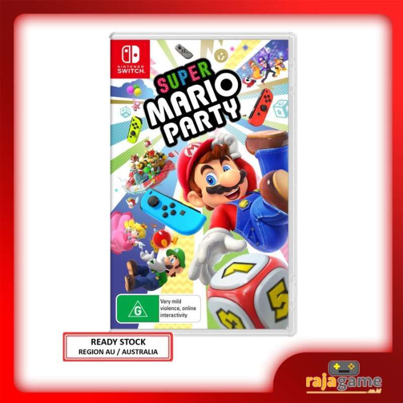 Jual Super Mario Party Nintendo Switch Game (AU) di Seller Rajagame ...