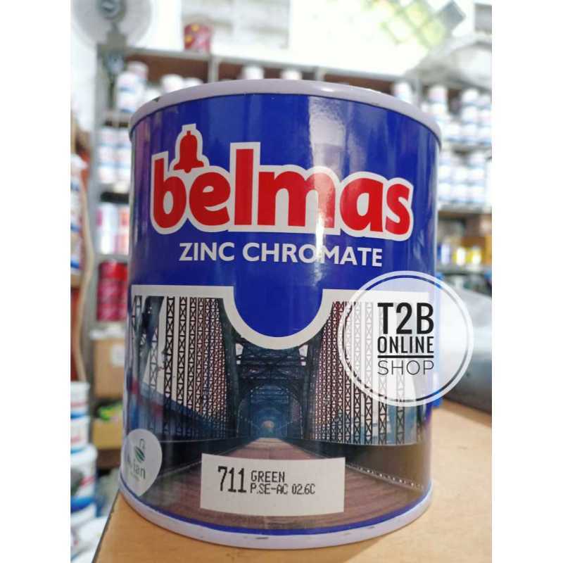 Jual Meni Besi Belmas 1 Kg. Zinc Chromate. Cat Anti Karat - 724 Grey Di ...