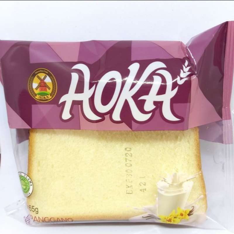 Jual Roti Aoka Roti Panggang Rasa Vanilla di Seller Alkammart - Kab ...