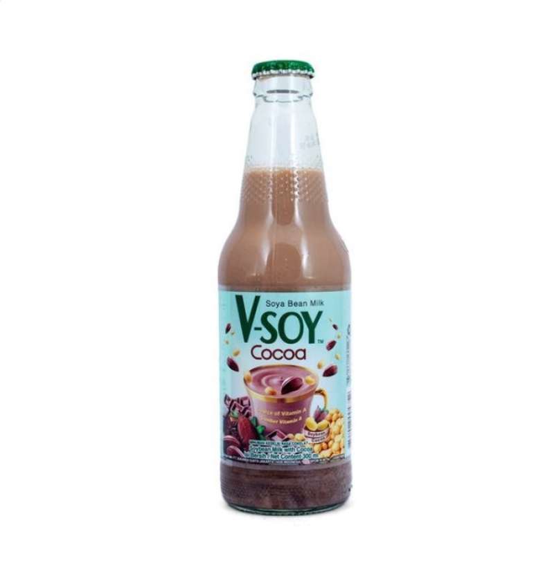 Jual V-Soy Cocoa Susu Kedelai Soy Milk Coklat Chocolate Cocoa Bottle ...