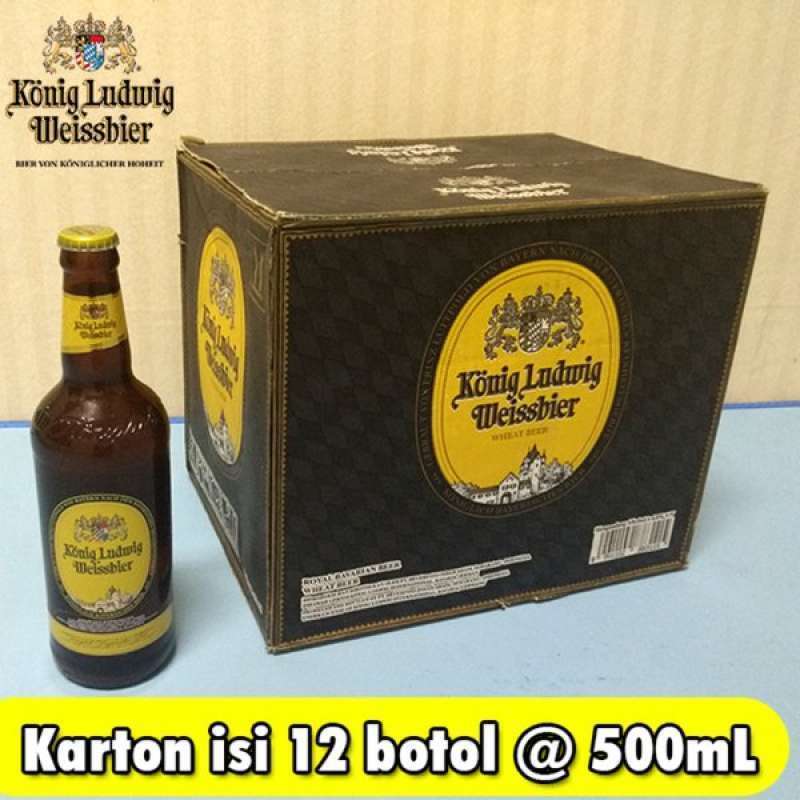 Jual Konig Ludwig Weissbier Bir [500 mL/ 12 Botol/ JAKARTA] di Seller ...