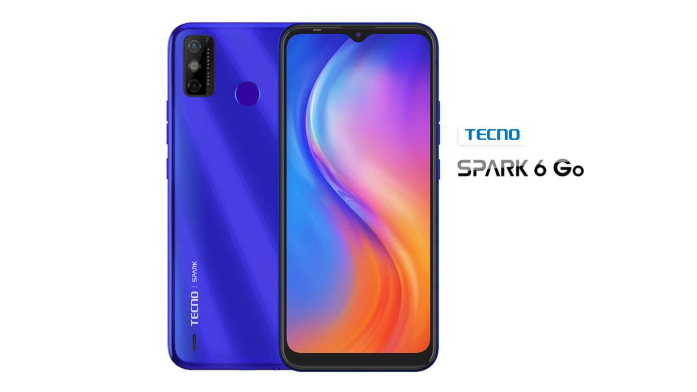 Jual TECNO SPARK 6 GO 4/64GB - Aqua Blue di Seller Maheera Shop - Kebon Lega, Kota Bandung | Blibli
