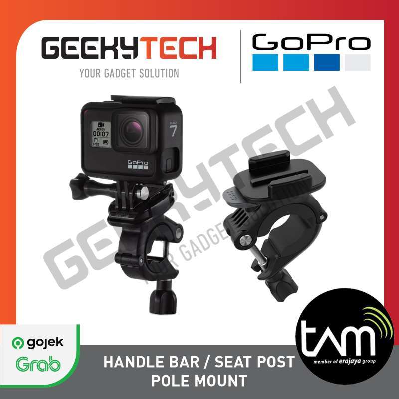 Jual GoPro Handle Bar / Seat Post / Pole Mount - Original GoPro di ...