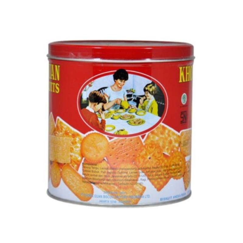 Promo KHONG GUAN ASSORTED BISKUIT KALENG MERAH 650 gr new Diskon 37% di ...