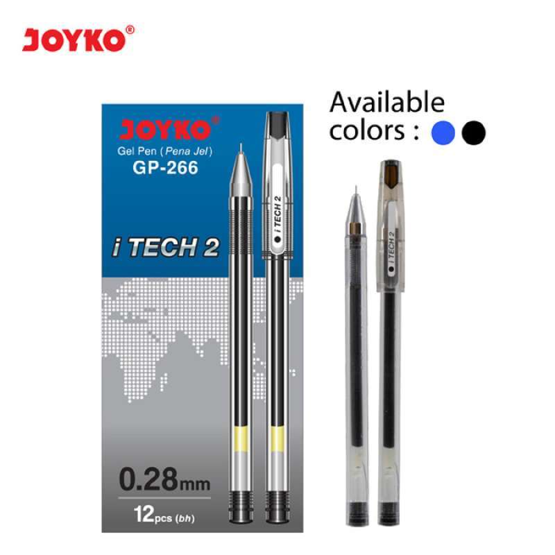 Jual Joyko Gel Pen iTech GP-266 / Pena Gel Joyko Tipe iTech di Seller ...