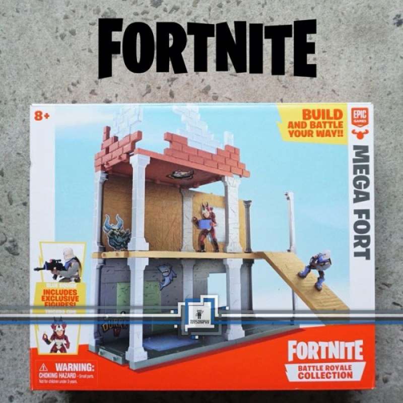 Jual Fortnite MEGA FORT Playset Modular Include 2 Figures Exclusive di ...