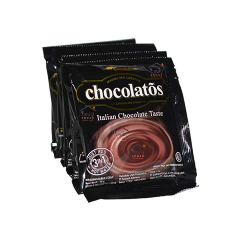 Jual GarudaFood Chocolatos Drink Minuman Coklat [1 Renceng/10 pcs] di ...