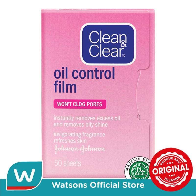 Jual Clean & Clear Oil Control Film Pink [50Sheets] di Seller WATSONS ...