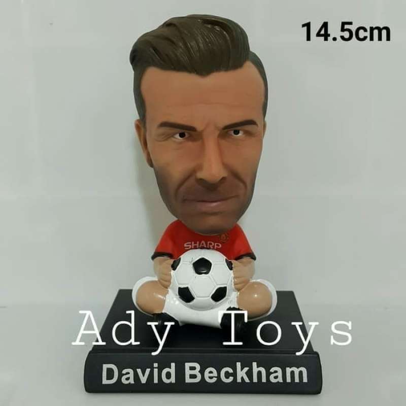Jual David Beckham Bobblehead Figure Standing HP 14,5cm Bobble head ...