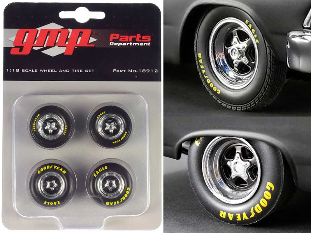 Jual Pro Star 5-Spoke Drag Wheels and Tires Set of 4 pieces from \Pork ...
