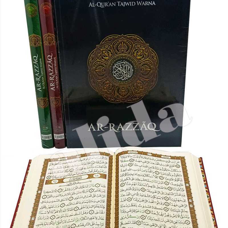 Promo Al-quran Lansia Ar-razzaq Alquran Mushaf Tajwid Ar-razaq Arrazzaq ...