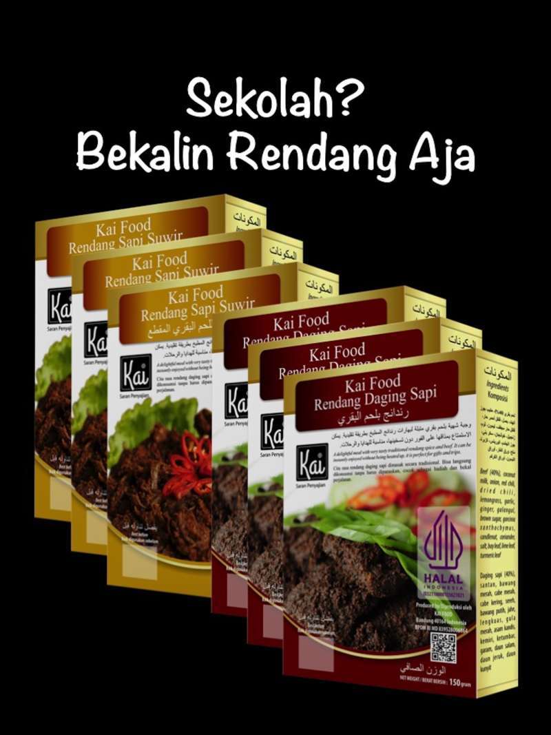 Promo Paket Hemat 3 RENDANG DAGING SAPI 3 RENDANG SAPI SUWIR Kai Food ...
