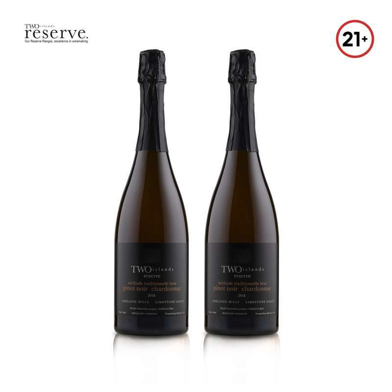 Promo Two Islands Reserve Sparkling Pinot Noir Chardonnay, Sparkling ...