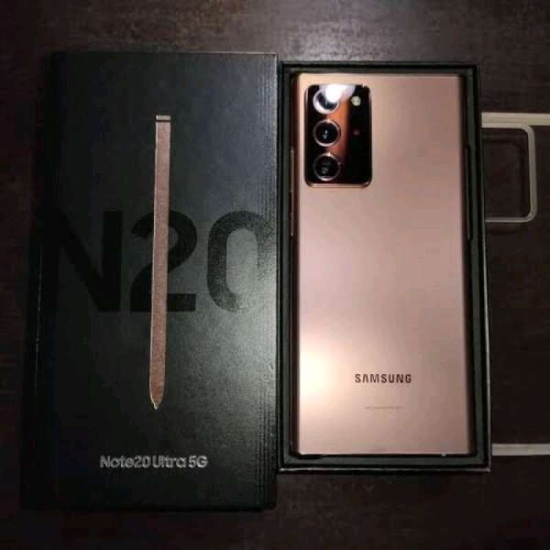 Jual samsung galaxy note 20 ultra 8/256 - Gold di Seller prayShop - Kab ...