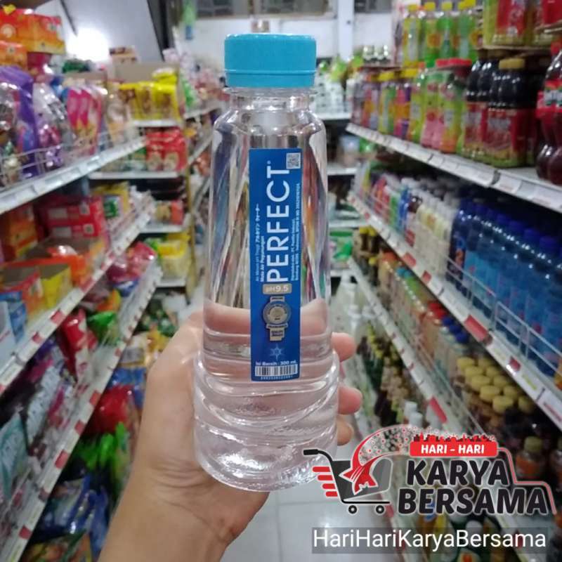 Jual Minuman Perfect Alkaline Water Ph 9.5 Botol 300ml Di Seller ...